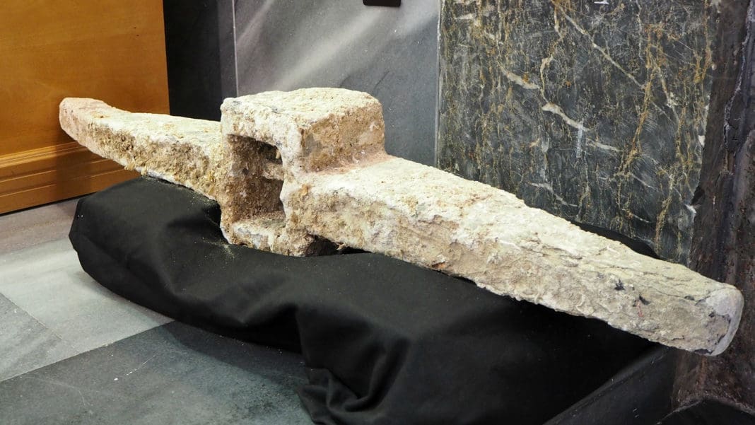 Un cepo de ancla de época romana será la Pieza del Mes de febrero en el ...