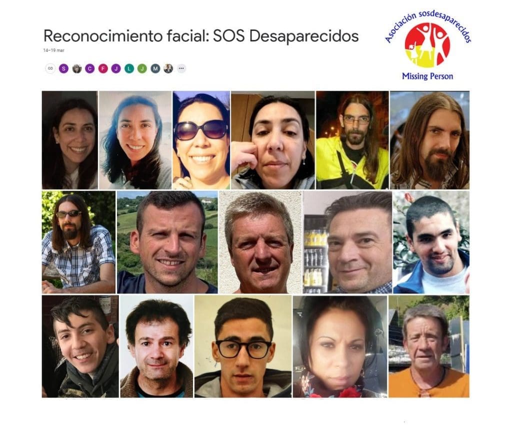 SOS Desaparecidos utilizará el reconocimiento facial para buscar a ...