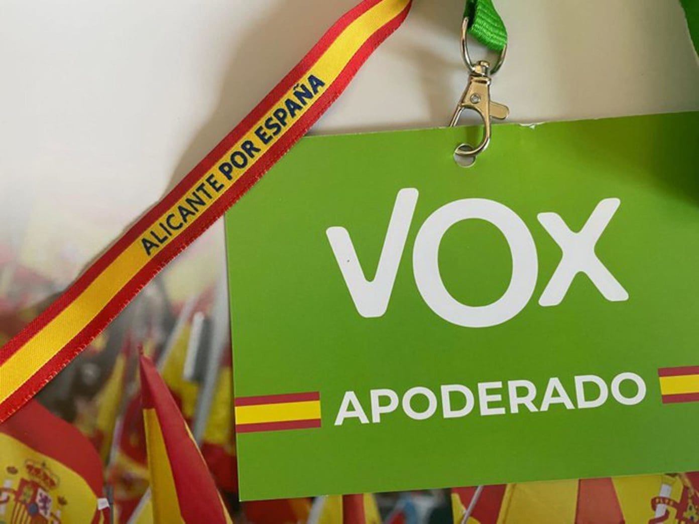 Ordenan sustituir las acreditaciones de apoderados de Vox por figurar ...