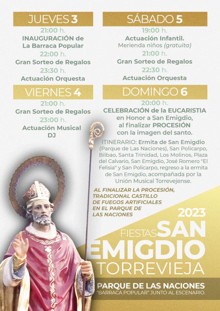 El Parque de las Naciones de Torrevieja acoge las Fiestas de San ...