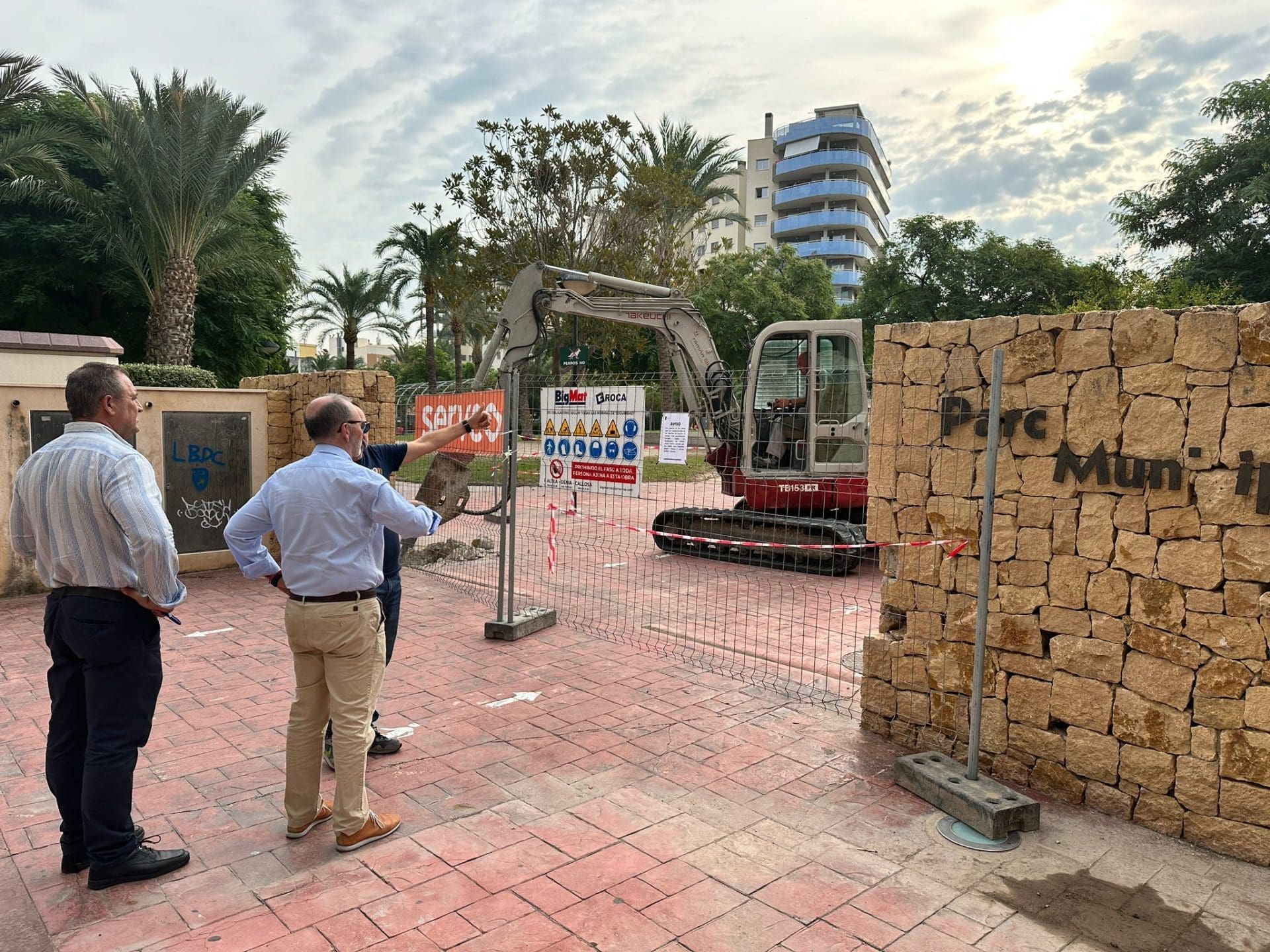 Puertas de acceso al Parque Central: Proyecto de reposición en marcha