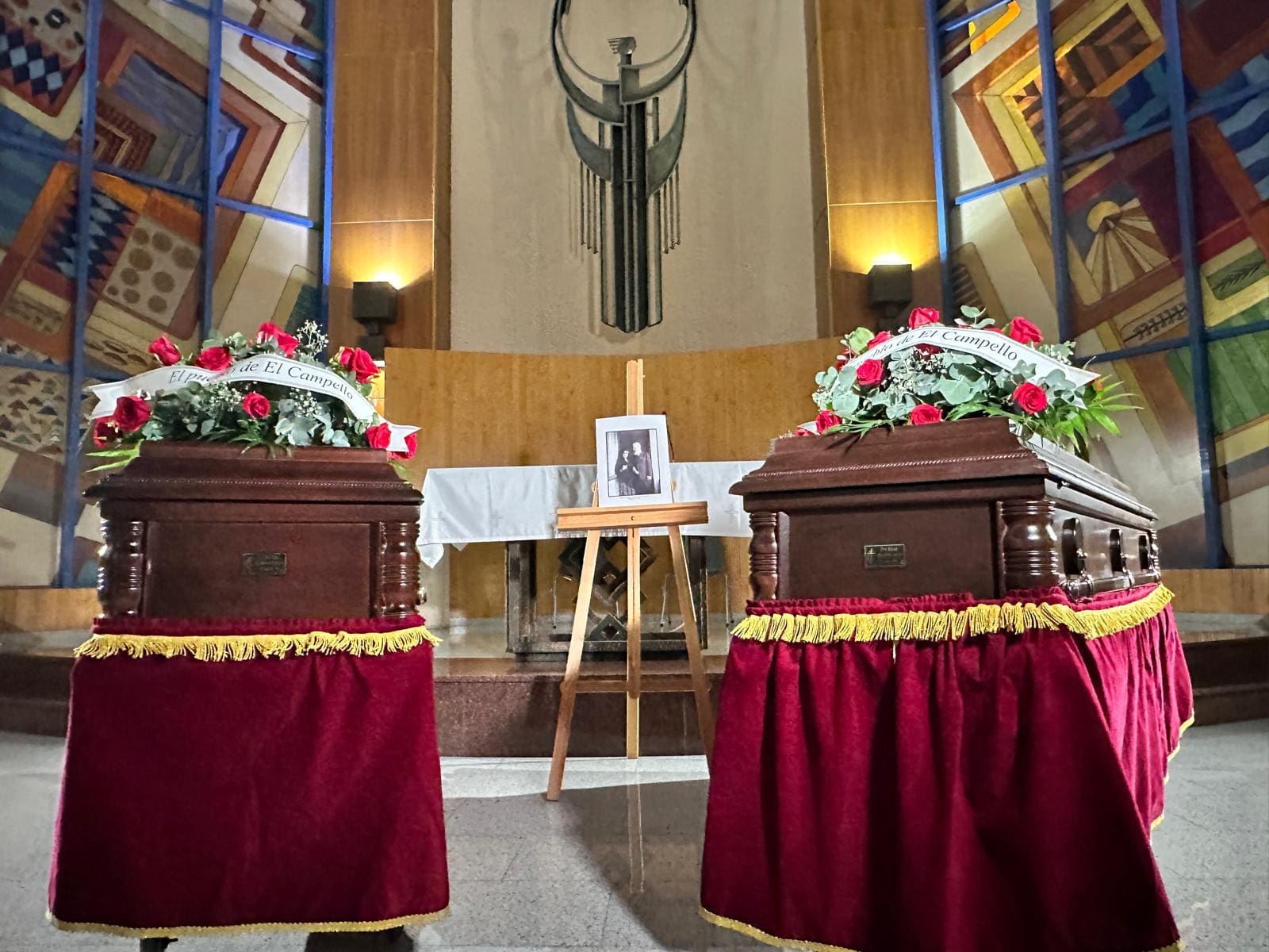 Los restos mortales de Rafael Altamira Crevea y Pilar Redondo Tejerina ...