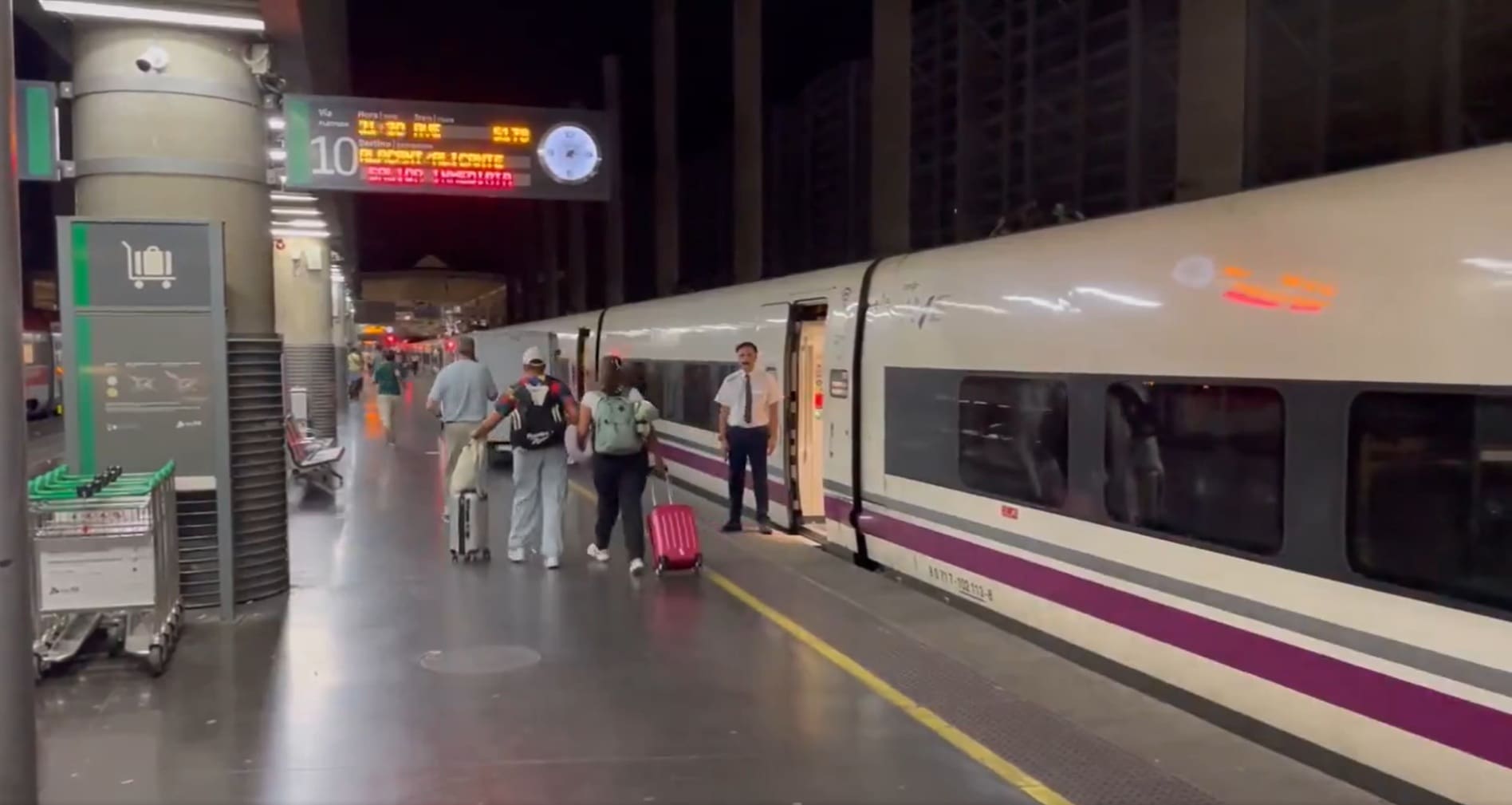 Restablecida la circulación de AVEs desde Chamartín - Diario de Alicante