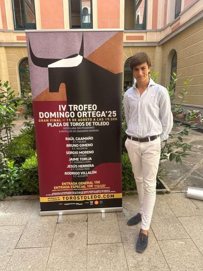 Rodrigo Villalón, finalista de un certamen taurino en Toledo - Diario de Alicante