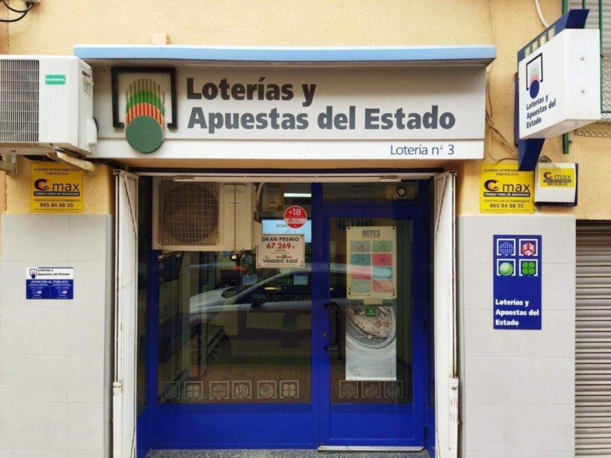 La Lotería Nacional deja dos premios en la provincia de Alicante ...