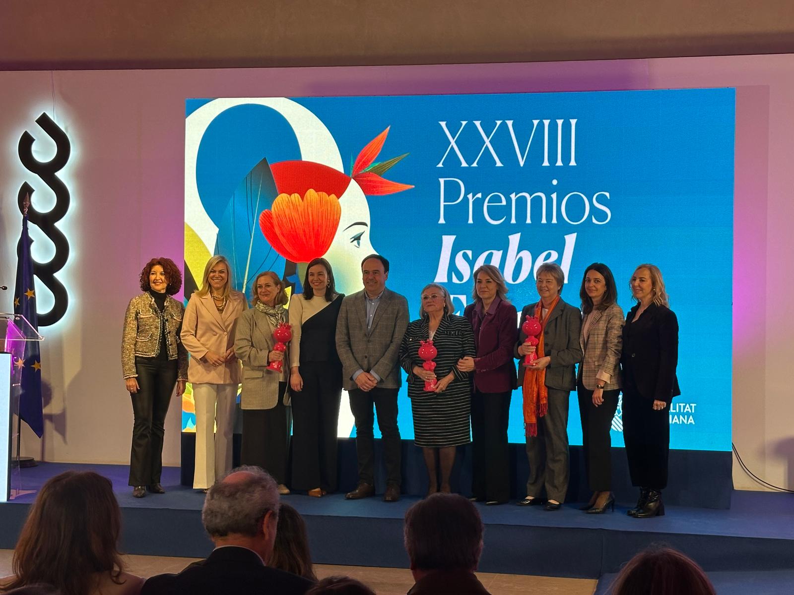 Marcela Fernández recibe el Premio Isabel Ferrer - Diario de Alicante