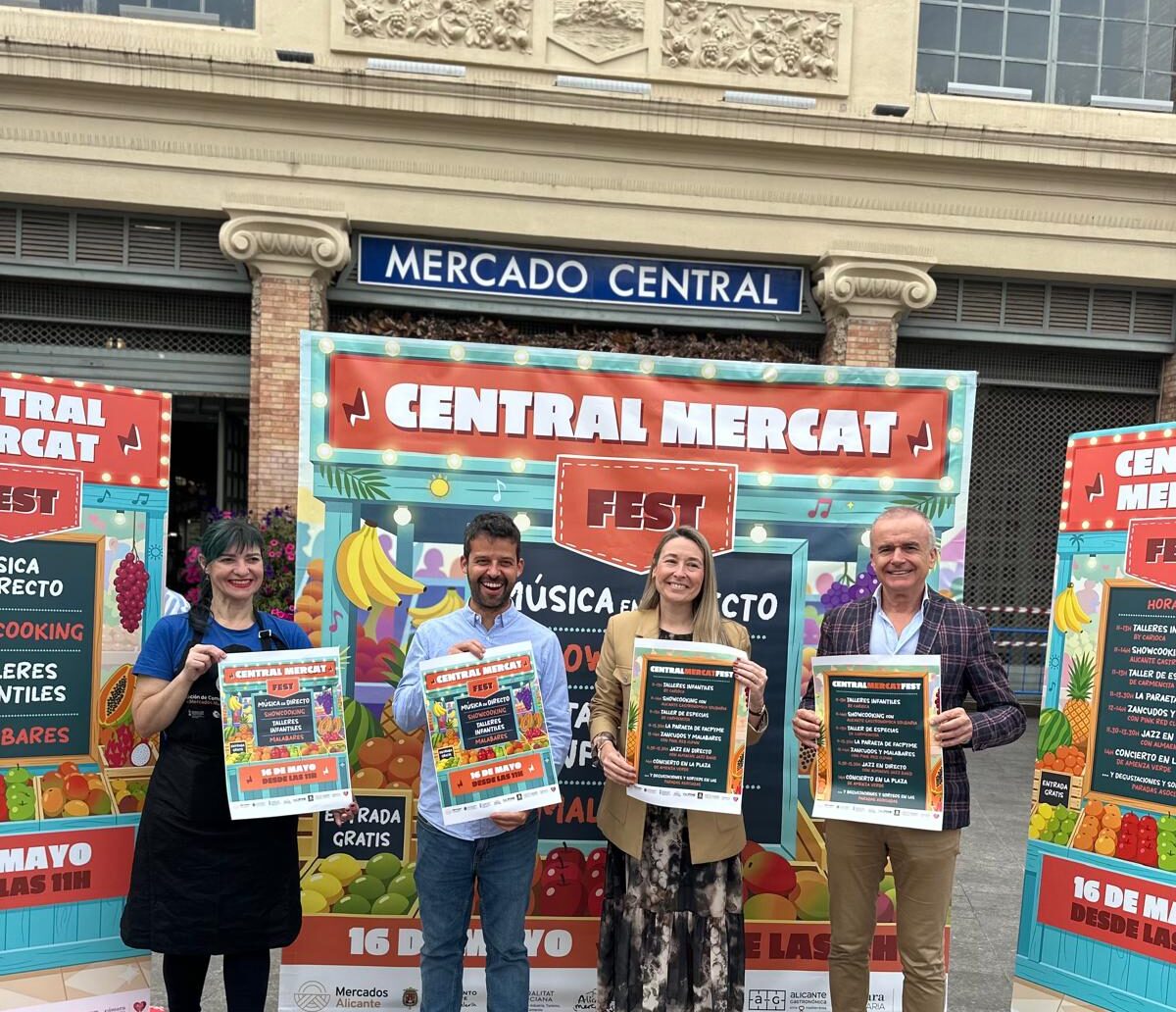 Central Mercat Fest en Alicante el 16 de mayo - Diario de Alicante