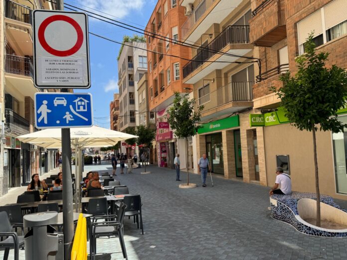 Santa Pola restringe el tráfico en el centro